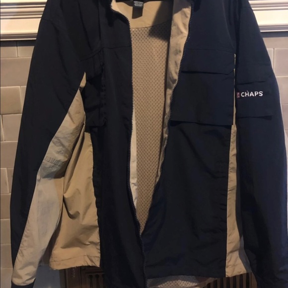 Chaps | Jackets & Coats | Vintage Chaps Lightweight Windbreaker Jacket ...